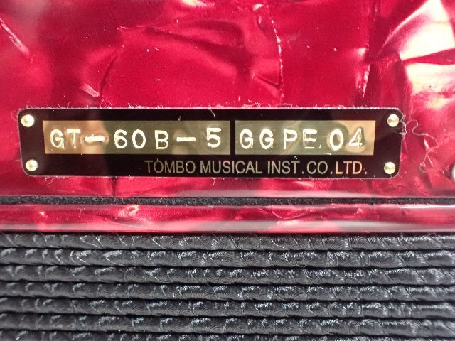 Yahoo!オークション - TOMBO Grandaile GT-60B トンボ アコーディオン ...