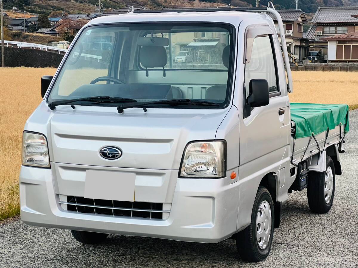 Yahoo!オークション - H23年EBD-TT2 サンバートラック4WD5速マニュア...