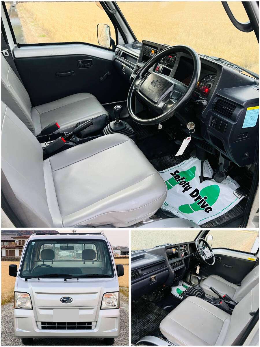 Yahoo!オークション - H23年EBD-TT2 サンバートラック4WD5速マニュア...