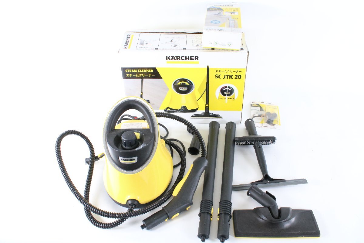 KARCHER ケルヒャー スチームクリーナー SC JTK 20 掃除機 洗浄 掃除 家電 0456-YN(スチームタイプ)｜売買されたオークション情報、yahooの商品情報をアーカイブ公開 ...