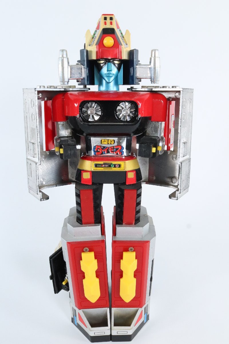 日本代購代標第一品牌【樂淘letao】－ポピー DX 闘将ダイモス GA-85 超合金 フィギュア レトロ ロボット 玩具 おもちゃ ヴィンテージ 箱付き 0507-YN