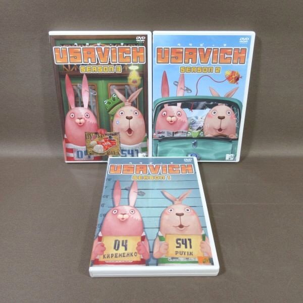 Yahoo!オークション - K590 「ウサビッチ USAVICH シーズン1～3」DVD計...