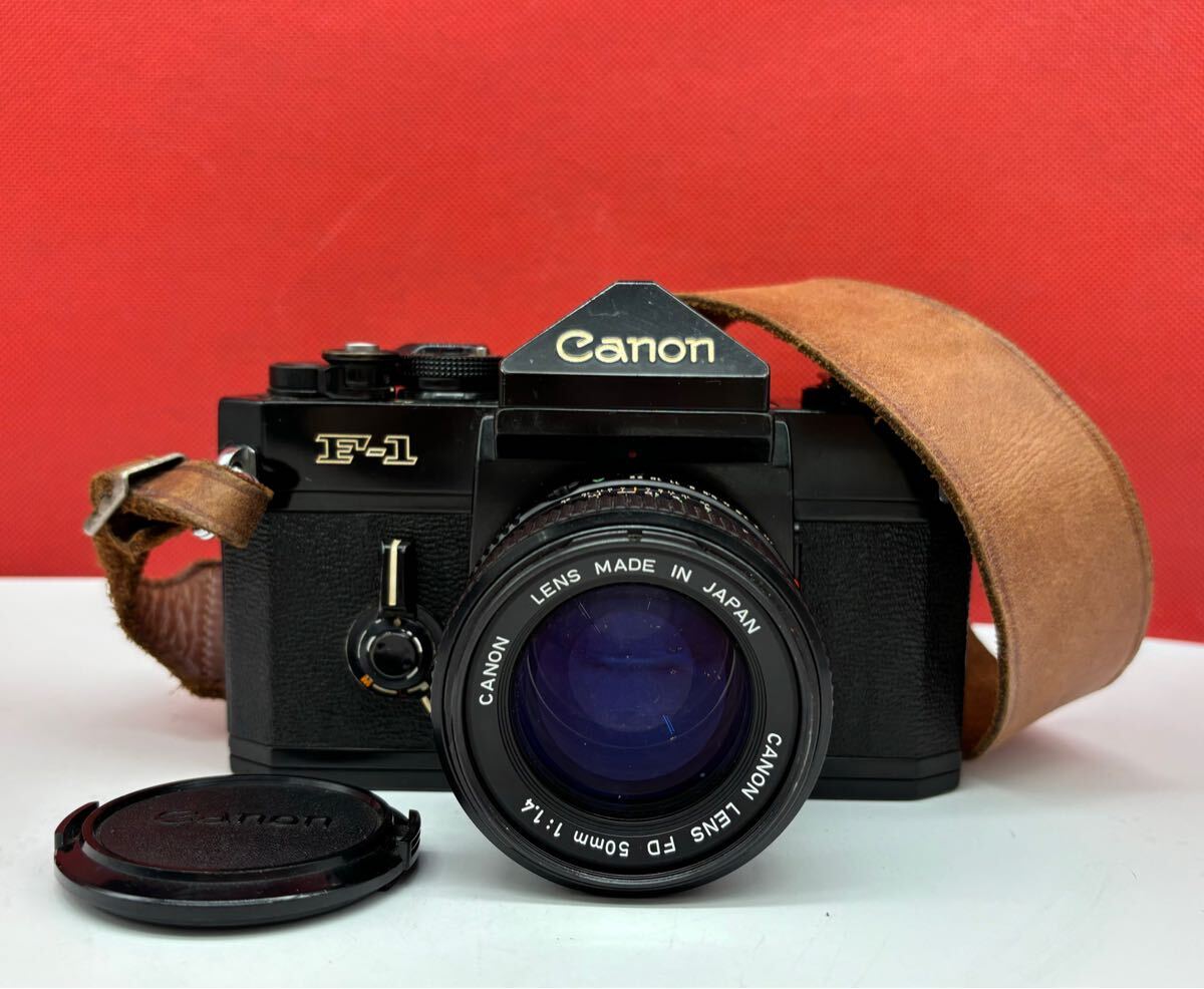 # Canon F-1N F-1改 F-1 フィルムカメラ 一眼レフカメラ ボディ New FD 50mm F1.4 レンズ 現状品 キャノン(キヤノン)｜売買されたオークション情報 ...