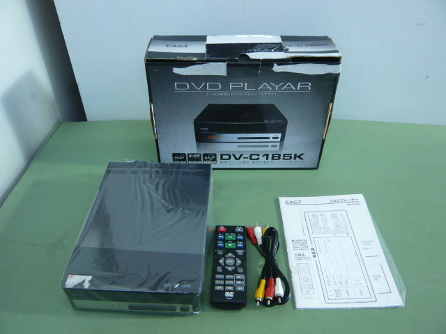 Yahoo!オークション - A70 EAST DVD プレーヤー DV-C185K 未使用保管品...