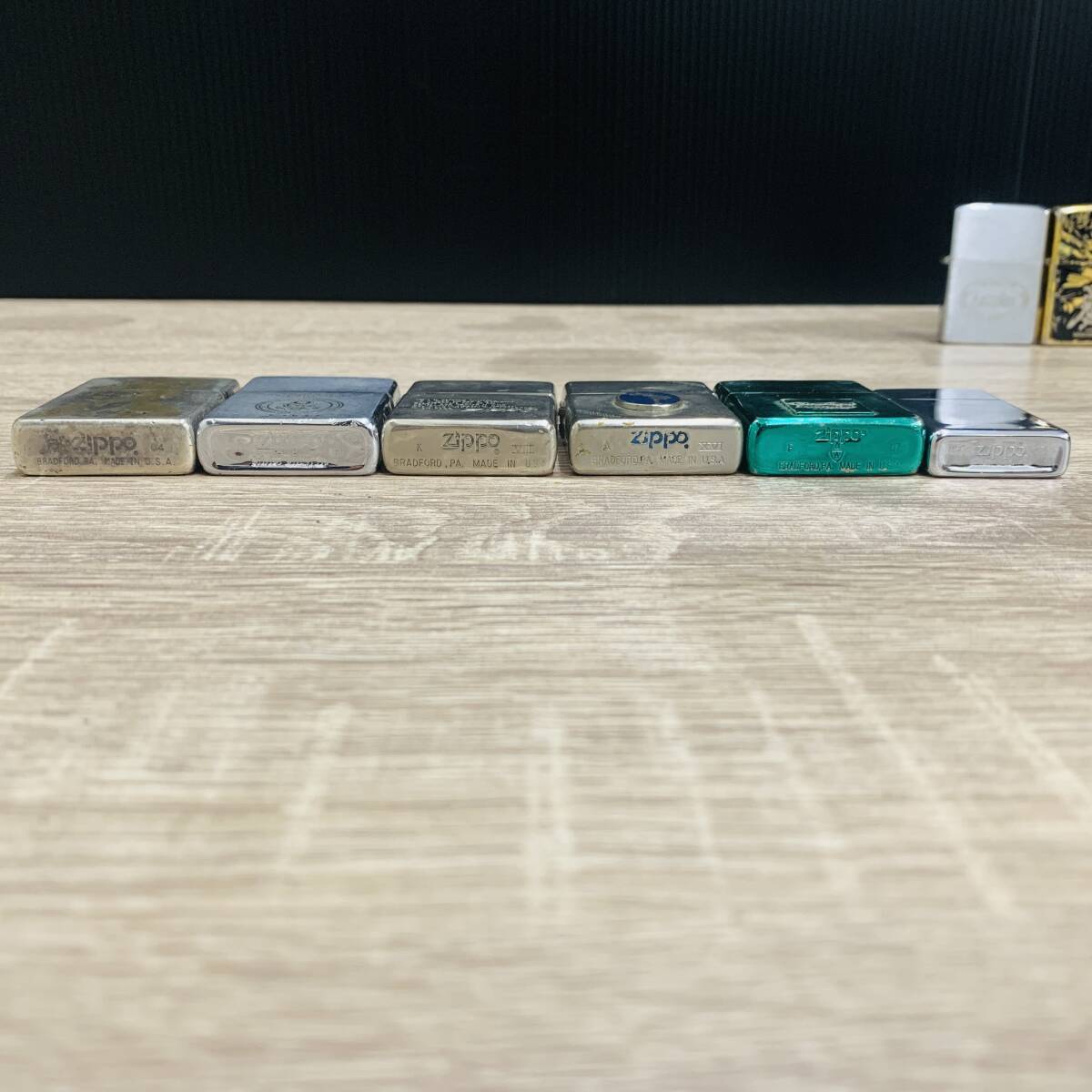 Yahoo!オークション - ZIPPO 11個 大量まとめ オイルライター ジッポ ...