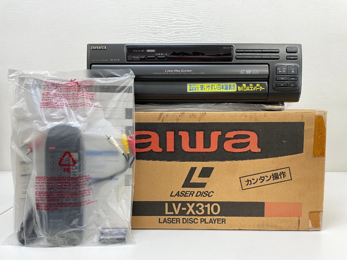 Yahoo!オークション - ・【未使用/ジャンク】aiwa/アイワ LV-X310 レー...