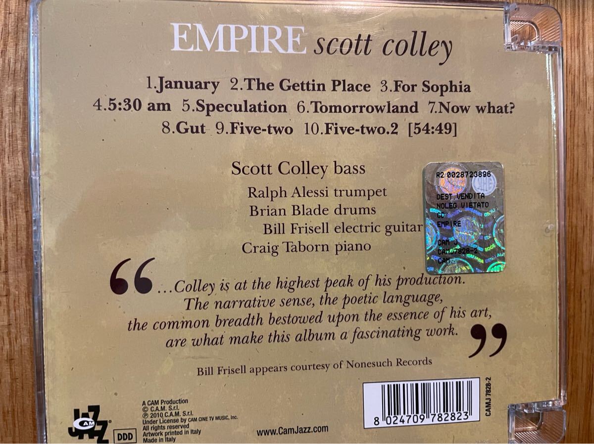 Yahoo!オークション - CD SCOTT COLLEY / EMPIRE