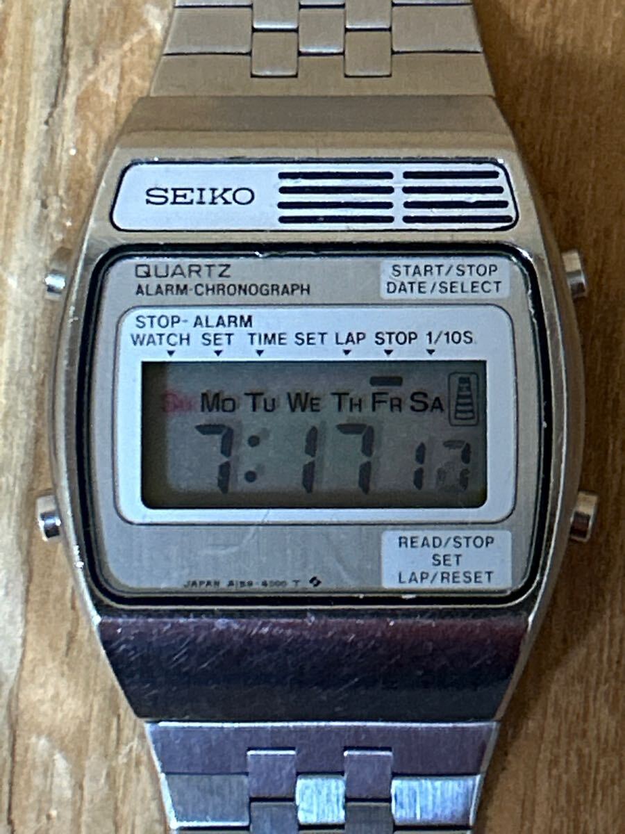 Yahoo!オークション - セイコー SEIKO A159-4000G クォーツ アラーム ...