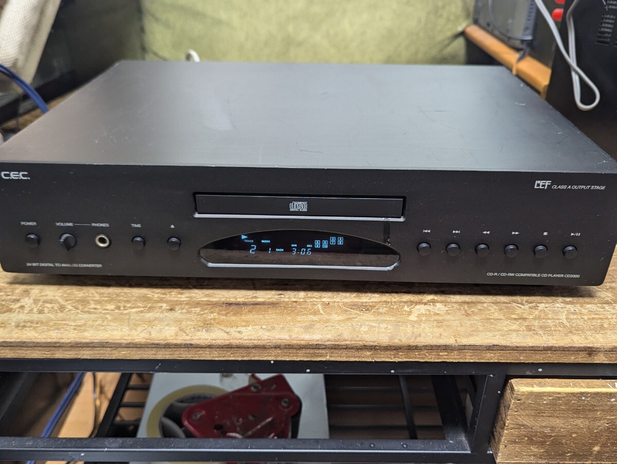Yahoo!オークション - CEC CDプレーヤー CD3300 ジャンク 研究用に