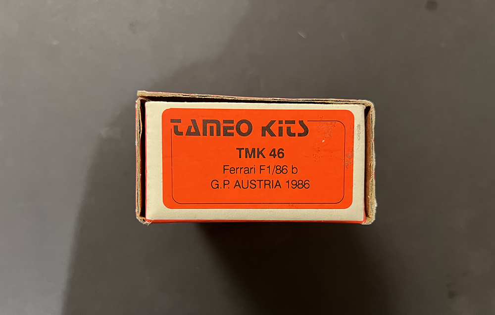 Yahoo!オークション - 1/43 Ferrari F1/86b F1 1986 (tameo kits)