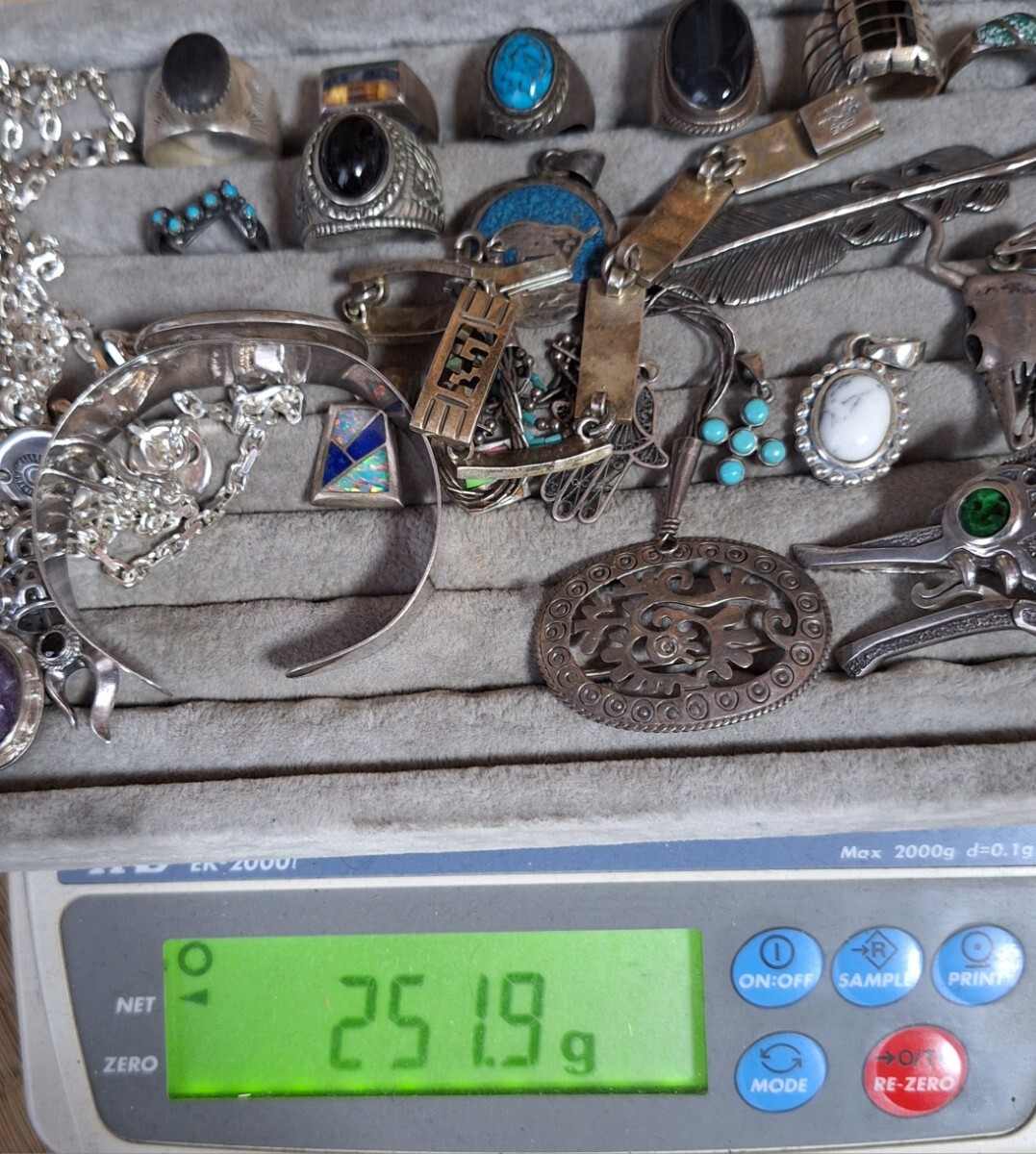 Yahoo!オークション - sj-111 シルバーアクセサリー 全て刻印入り 925 ...