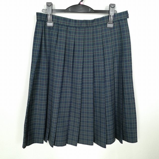 Yahoo!オークション - 1円 スクールスカート 大きいサイズ 冬物 w72-丈...