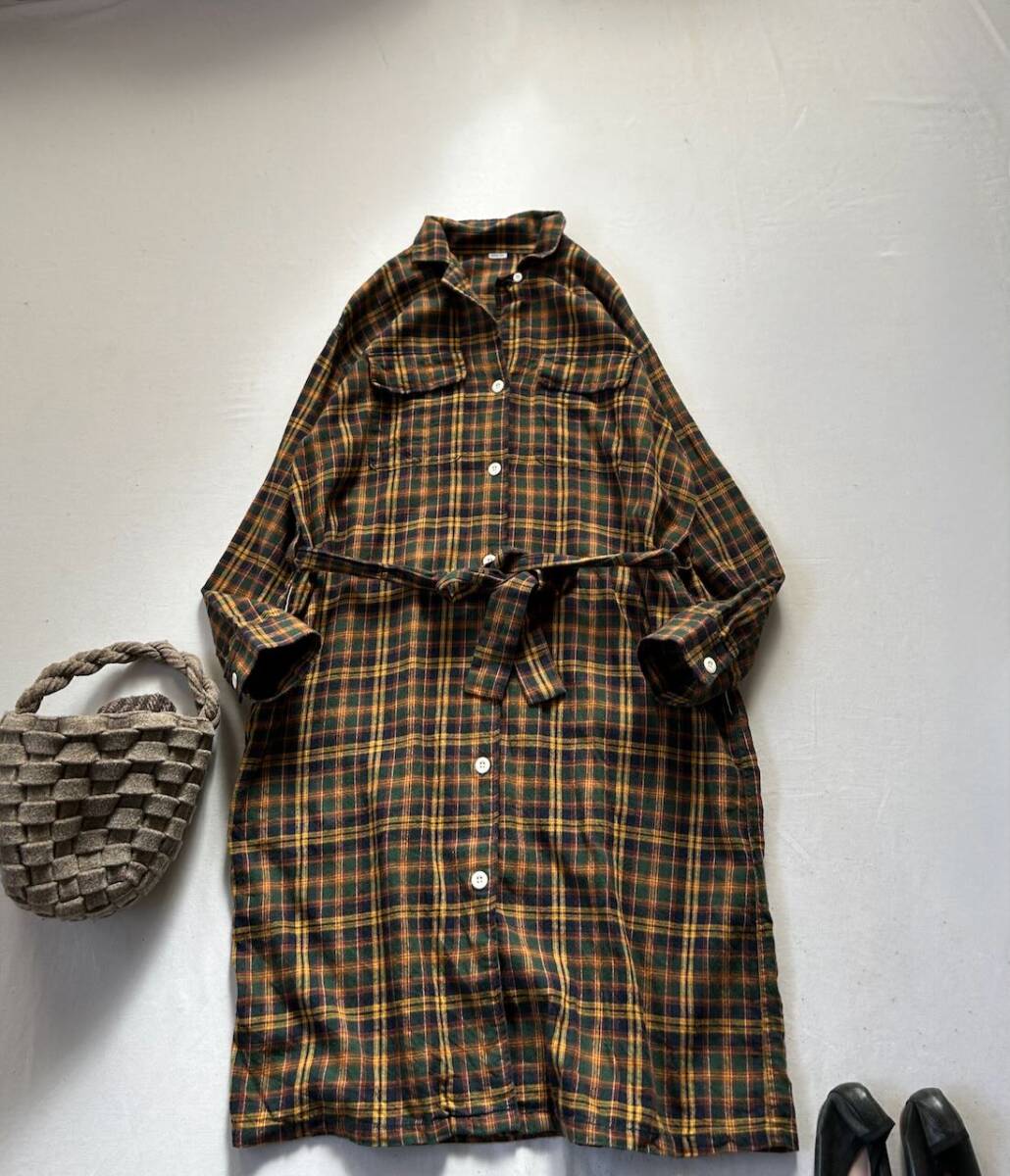 パーリッシィ PAR ICI 使えるネルシャツワンピース(ワンピース)｜売買されたオークション情報、yahooの商品情報をアーカイブ公開 - オークファン（aucfan.com）