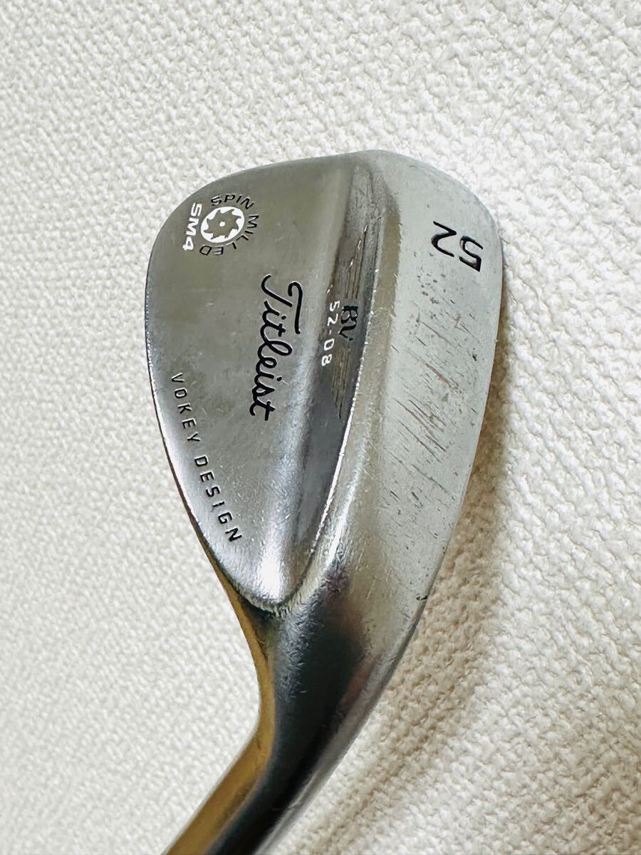 Yahoo!オークション - ボーケイ SM4 タイトリスト 52度バンス08度 VOKE...