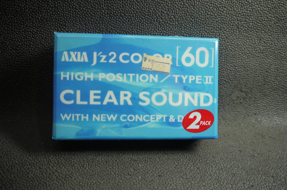 Yahoo!オークション - ① カセットテープ AXIA Jz2 2本組 60分 未開封...