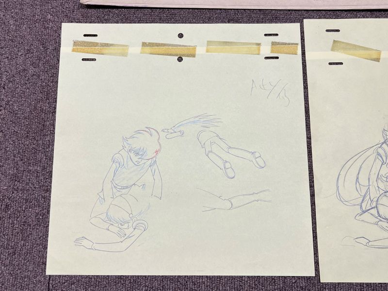 Yahoo!オークション - アニメ サイボーグ009 #3-165 セル画用 原画