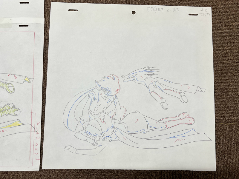 Yahoo!オークション - アニメ サイボーグ009 #3-165 セル画用 原画