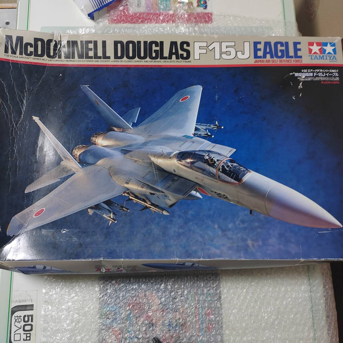 タミヤ 1/32 エアークラフトシリーズ No.7 航空自衛隊 F-15J イーグル ジャンク(日本)｜売買されたオークション情報、yahooの商品情報をアーカイブ公開 - オークファン ...