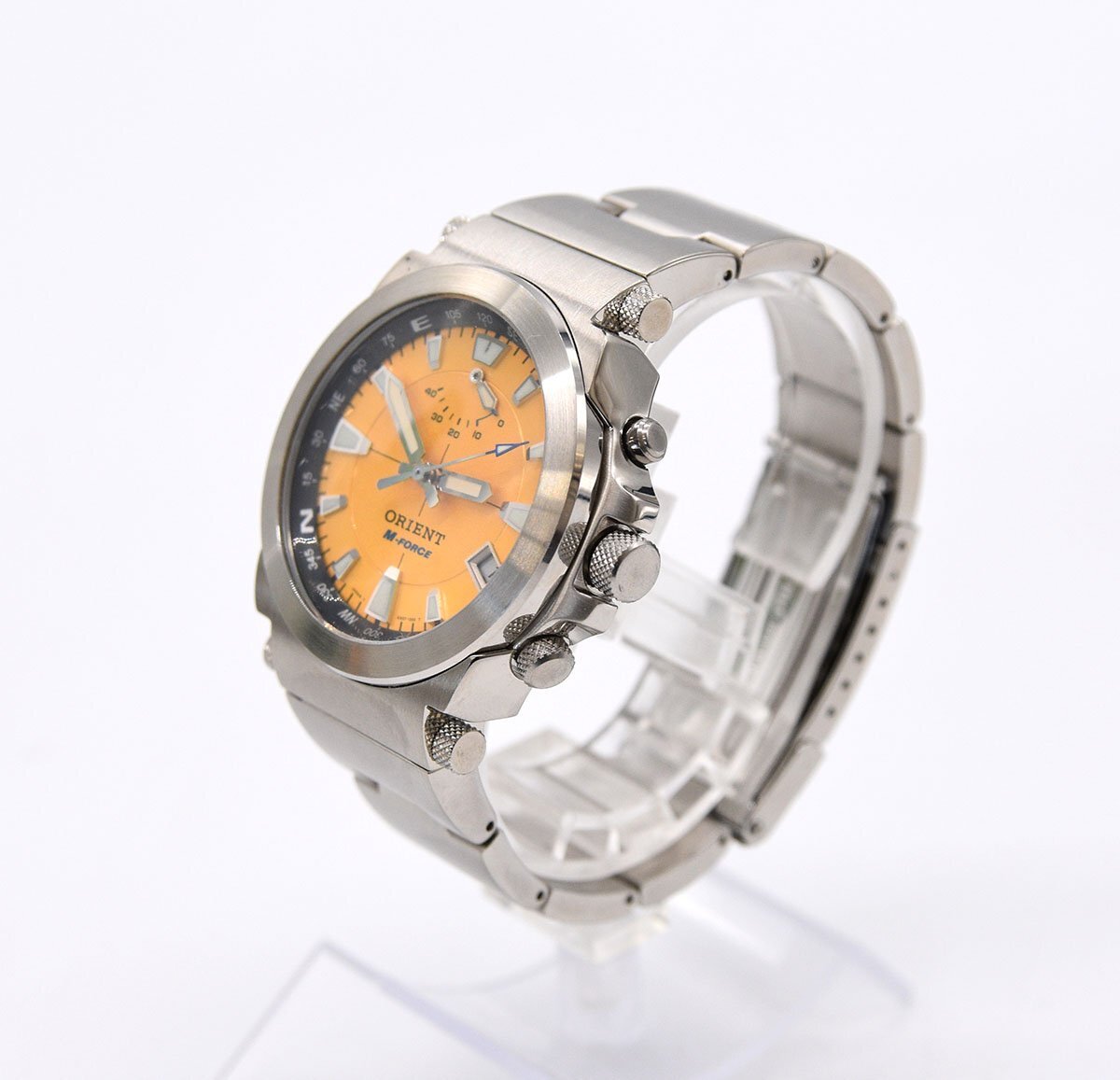 Yahoo!オークション - 美品 オリエント M-FORCE Mフォース EX07-C0CA ...