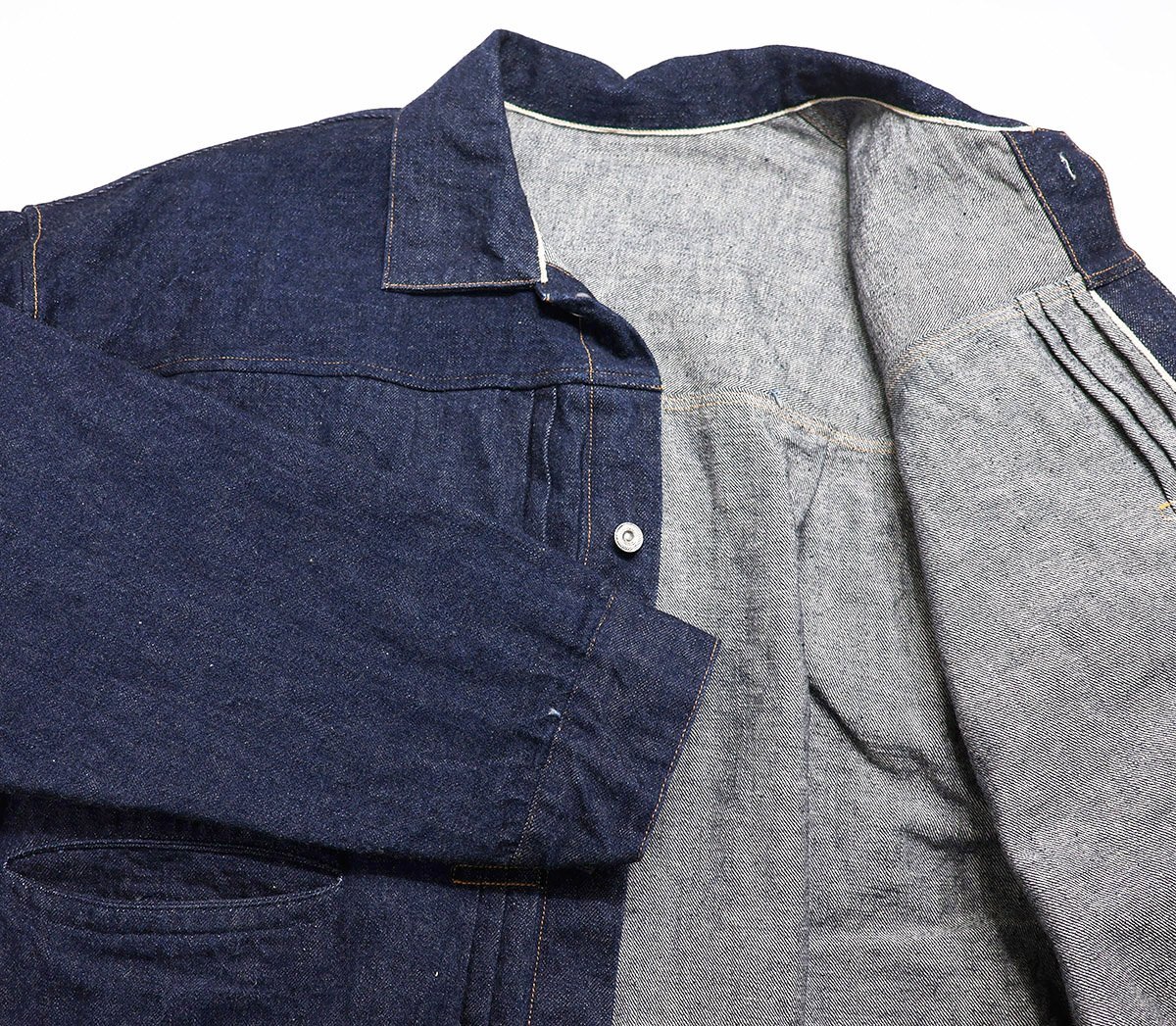 Warehouse ウエアハウス 1880 JOHN MUNG DENIM JACKET / ジョンマン デニムジャケット 極 size 44 / Berberjin - 藤原裕氏(ジージャン ...