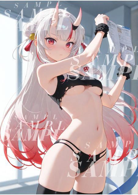 Yahoo!オークション - H0024 ホロライブ 百鬼あやめ Vtuber A4 ポスタ...