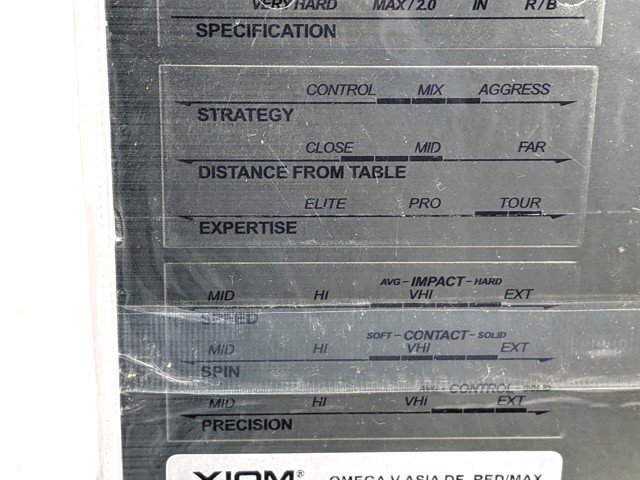 Yahoo!オークション - 11og585/卓球ラバー XIOMエクシオン VEGAヴェガ ...