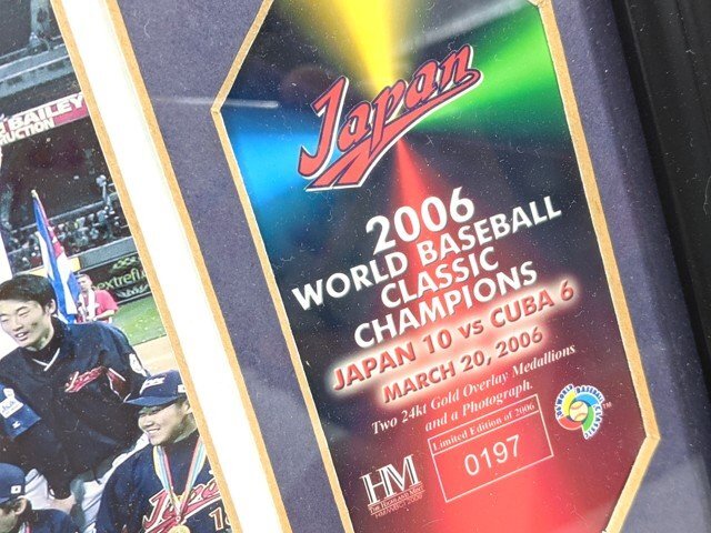 日本代購代標第一品牌【樂淘letao】－【8yt109】野球用品 2006年ワールドベースボールクラッシック WBCメダル 記念メダル f80