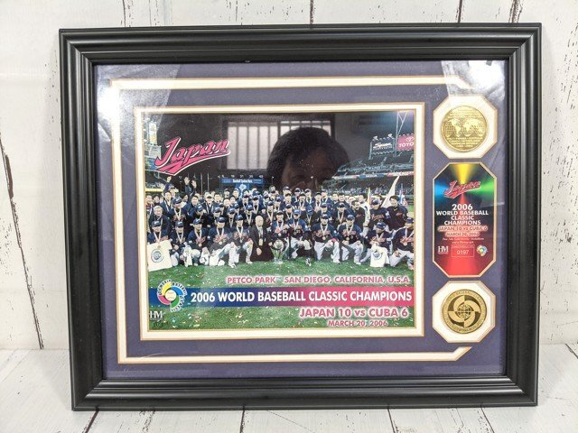 日本代購代標第一品牌【樂淘letao】－【8yt109】野球用品 2006年ワールドベースボールクラッシック WBCメダル 記念メダル f80