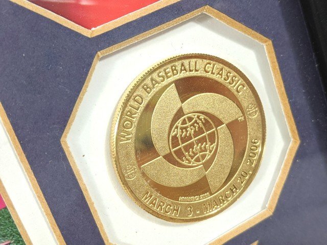日本代購代標第一品牌【樂淘letao】－【8yt109】野球用品 2006年ワールドベースボールクラッシック WBCメダル 記念メダル f80