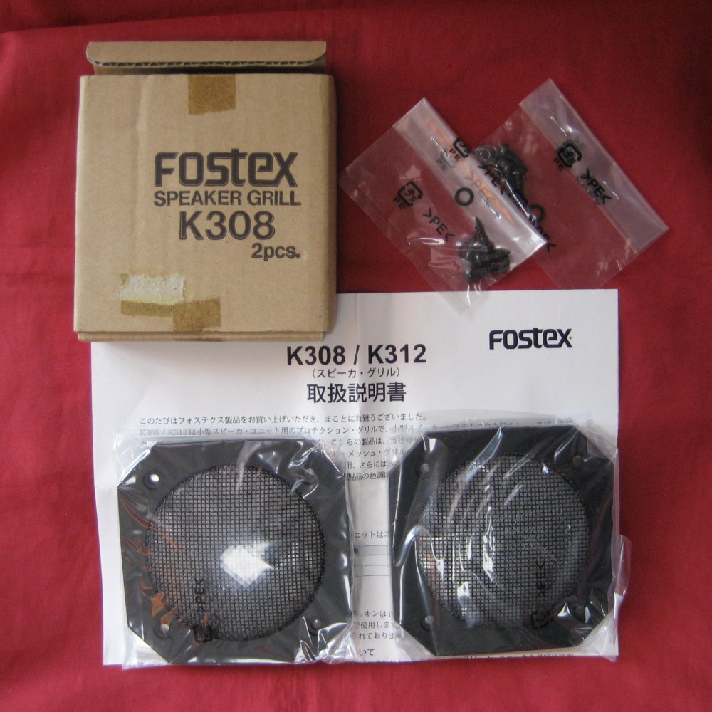 Yahoo!オークション - 送料無料 未使用 FOSTEX K308 8cm用 スピーカー...