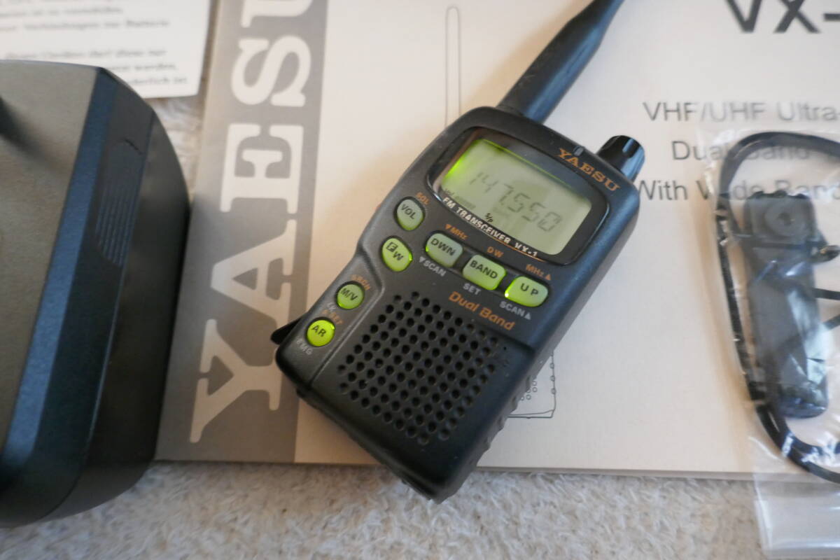 Yahoo!オークション - ワンオーナー頻度小 YAESU 海外仕様 VX-1R 144/4...