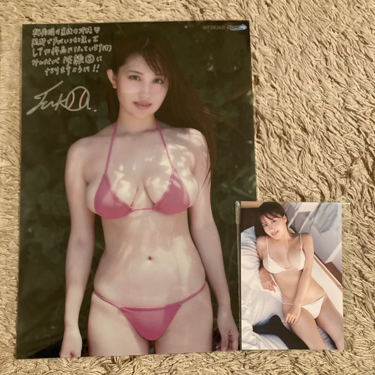 Yahoo!オークション - 花咲楓香 ゴールデンルーキー DVD 購入特典 A4ク...