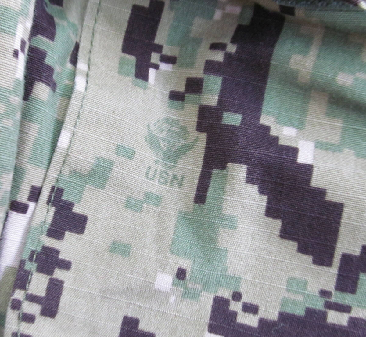 Yahoo!オークション - 米軍実物 USN NAVY TYPE3 迷彩 カモフラ ミリタ...