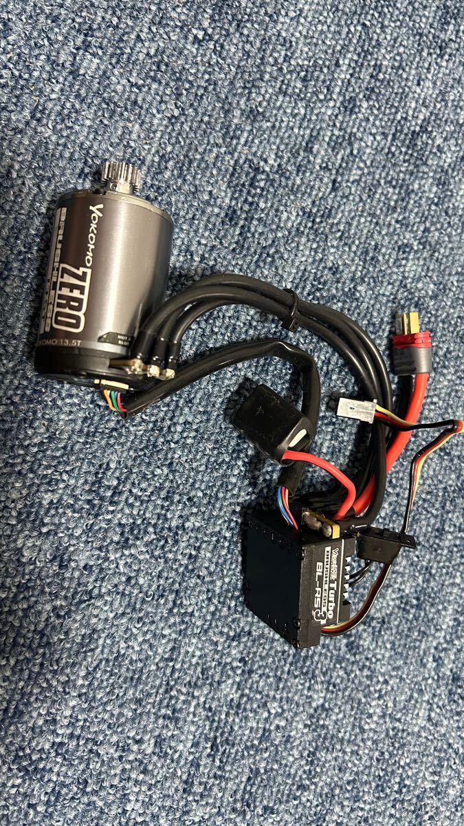 Yahoo!オークション - ヨコモ BL-RS3 turbo& ZERO 13.5Tブラシレス コ...