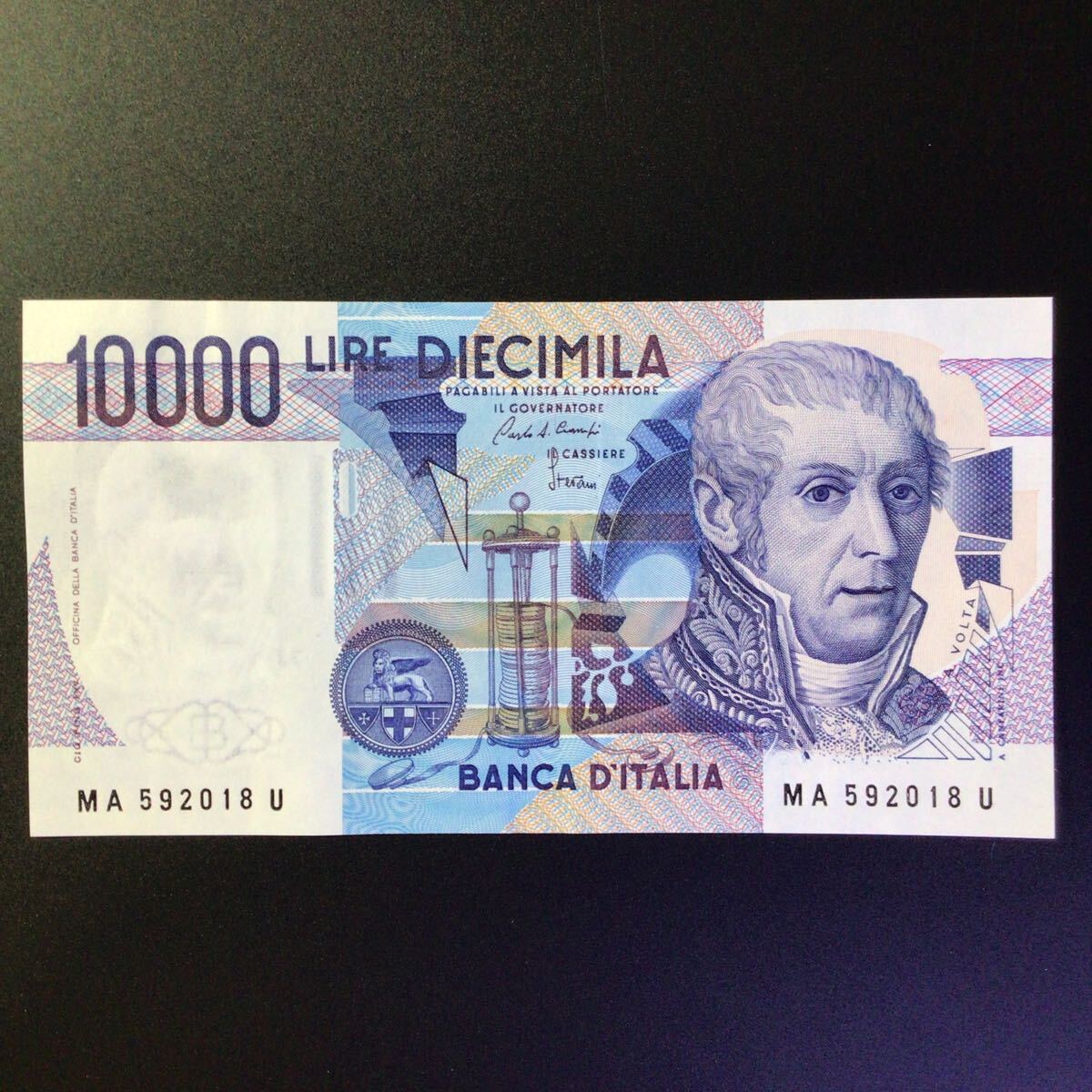 Yahoo!オークション - World Paper Money ITALY 10000 Lire【1984】.