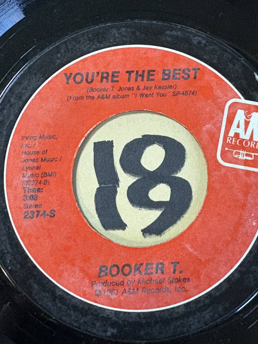 Yahoo!オークション - BOOKER T. I WANT YOU 両面EX+