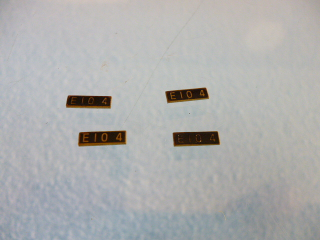 Yahoo!オークション - 中村精密 E10 4号機 ナンバープレート xl