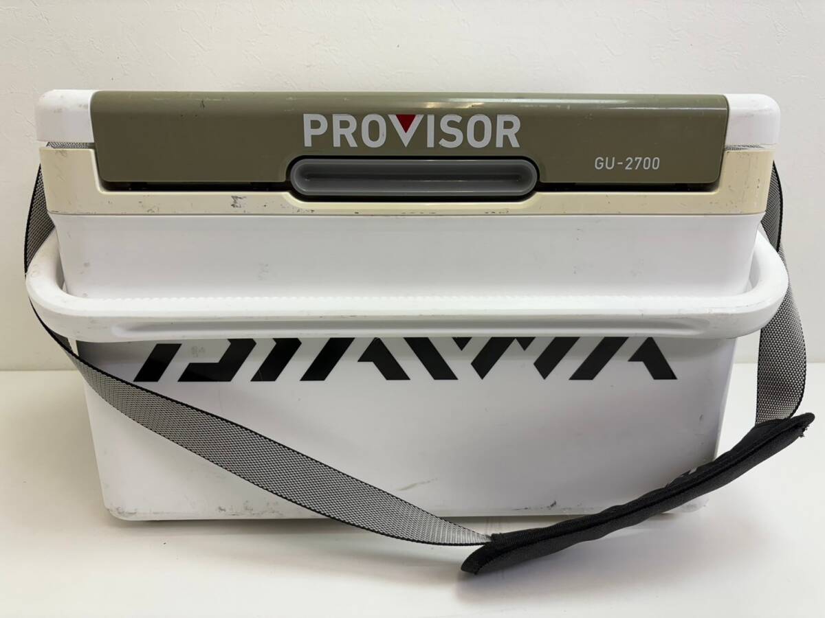 T1218E ダイワ プロバイザー GU-2700 クーラーボックス 白 両開き フィッシング 釣具 DAIWA PROVISOR 日本製(30L未満)｜売買されたオークション情報、yahoo ...