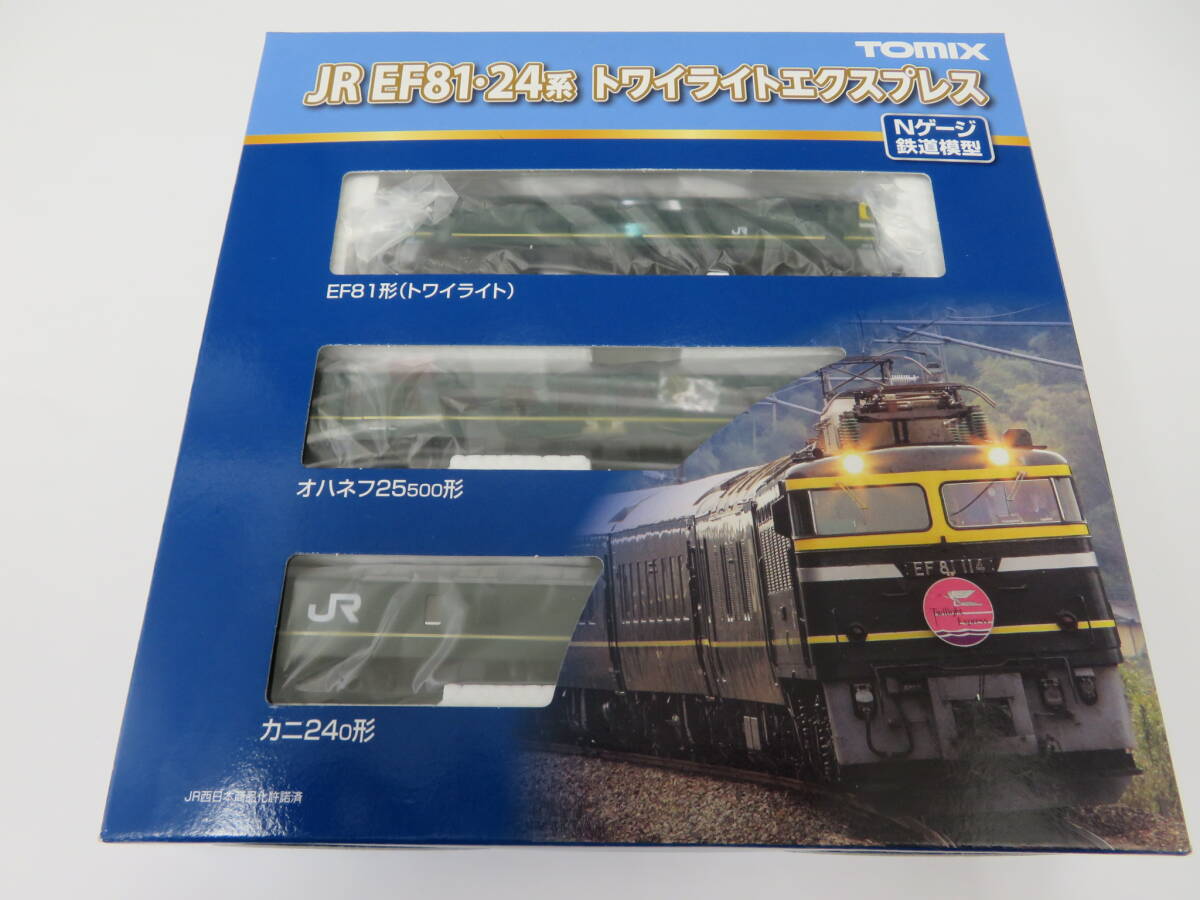 Yahoo!オークション - 82855 TOMIX 98359 JR EF81・24系トワイライト...