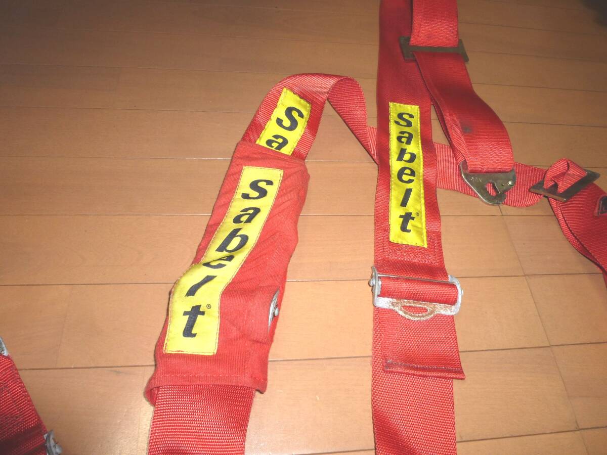 Yahoo!オークション - サベルト Sabelt 4点式シ－トベルト 2010 ジャンク