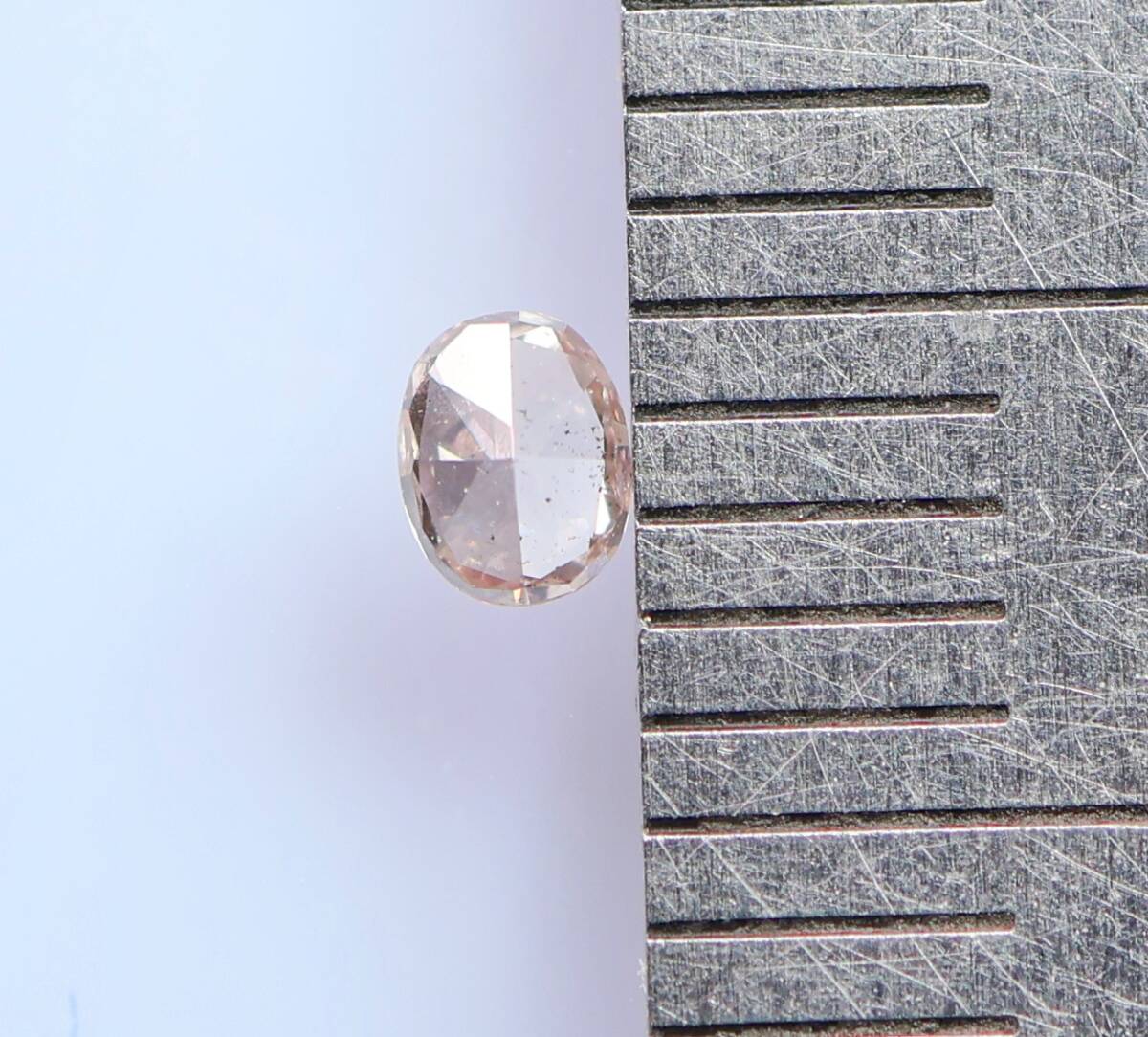 Yahoo!オークション - 【100円～】0.078ct 天然ダイヤ FANCY BROW...