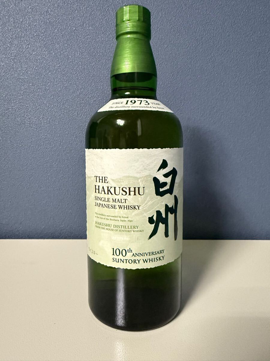 Yahoo!オークション - SUNTORY 白州 NV 700ml 100周年記念ラベル ジャ...