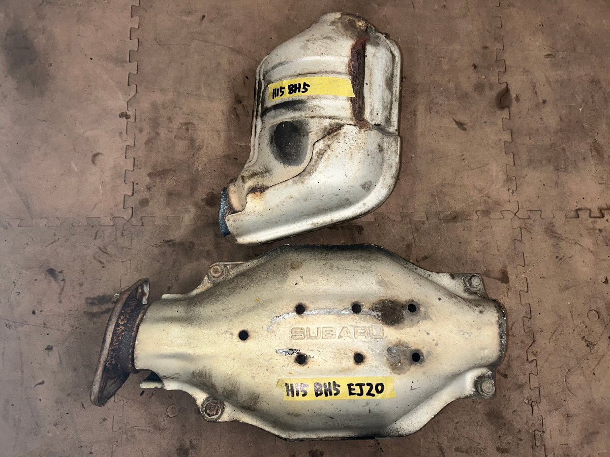 Yahoo!オークション - H15年 レガシィ BH5/BE5 EJ20ターボ 触媒 H7/6C ...