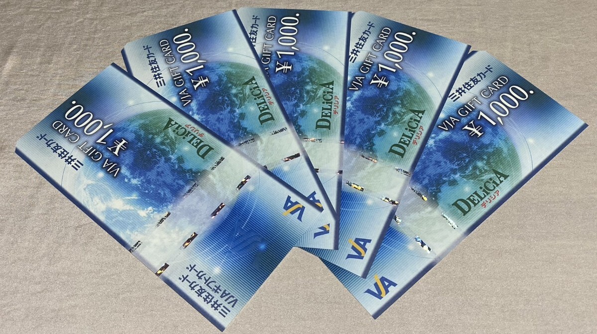 Yahoo!オークション - 新品 未使用 三井住友カード VJA ギフトカード ...