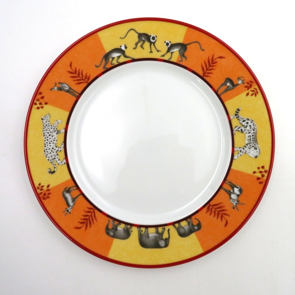 Yahoo!オークション - 1円〜 HERMES エルメス アフリカ アニマル オレ...