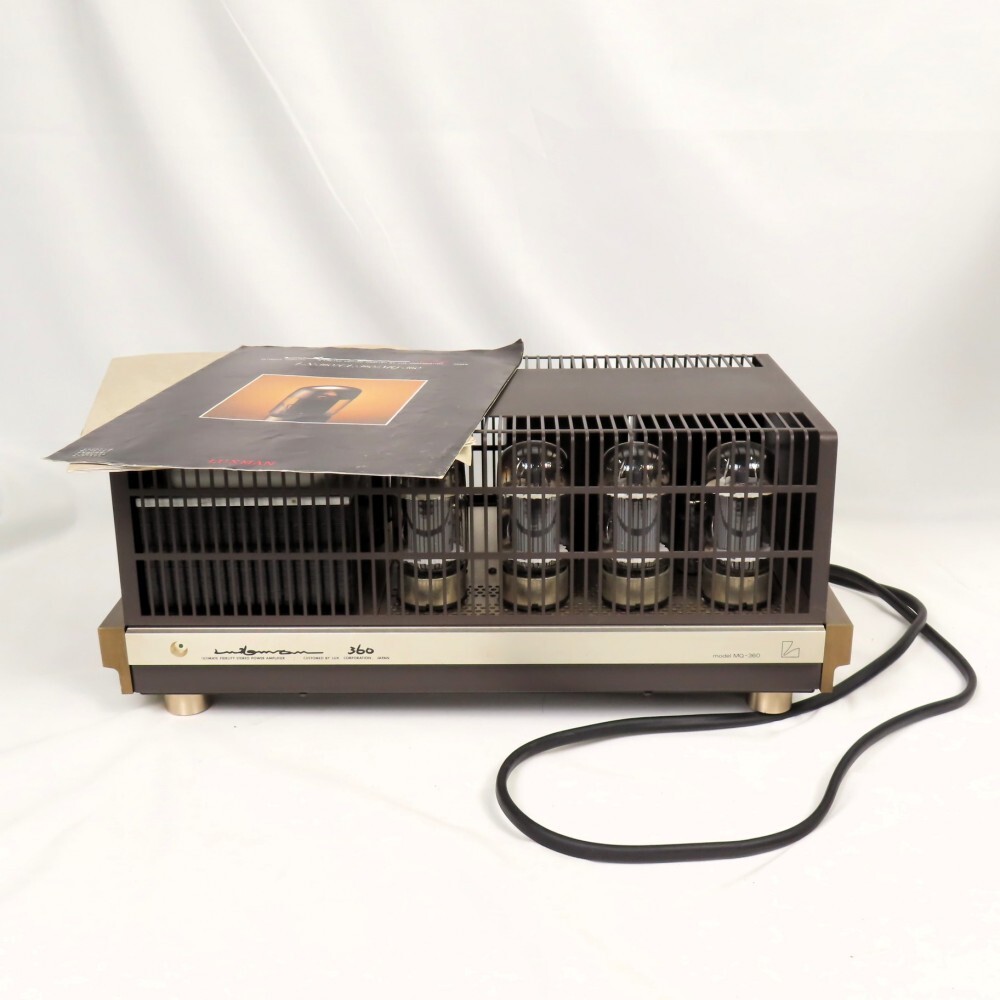 Yahoo!オークション - 1円〜 LUXMAN ラックスマン MQ-360 真空管アンプ...