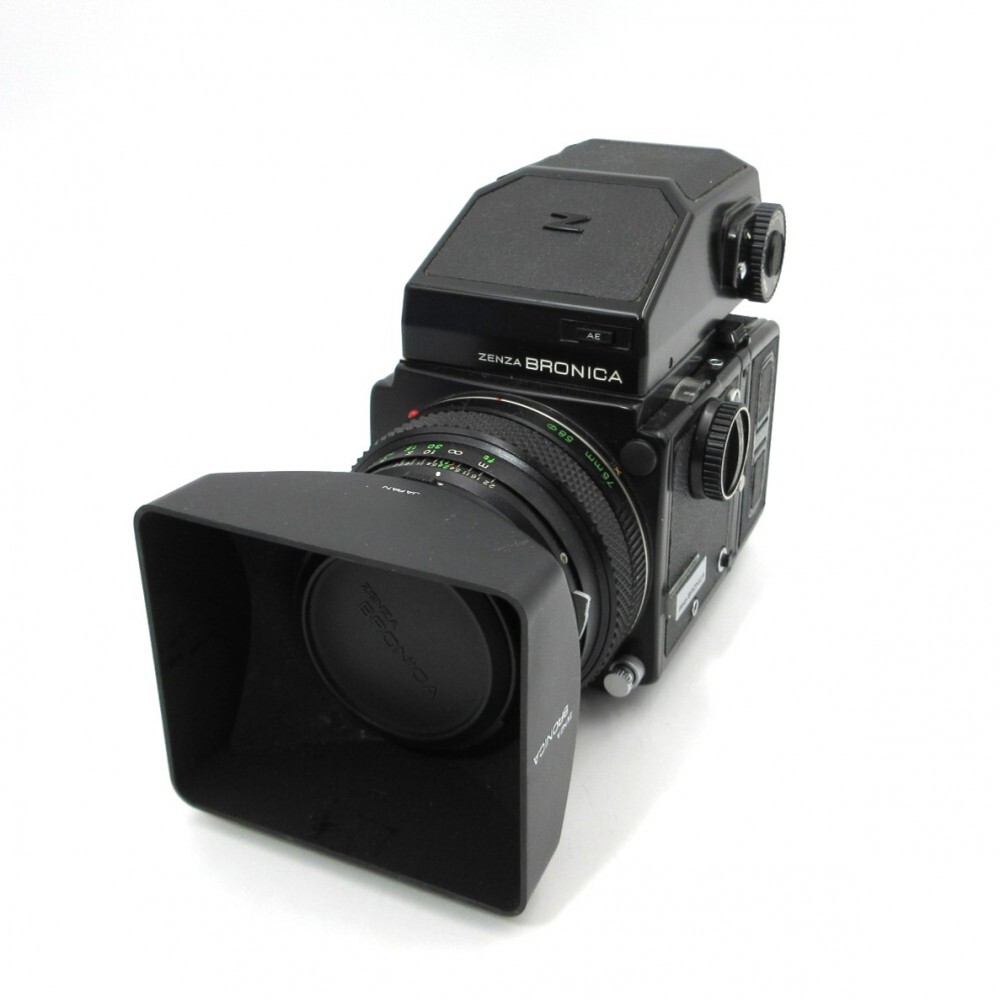 Yahoo!オークション - 1円〜 ZENZA BRONICA ゼンザブロニカ ETR 中判カ...