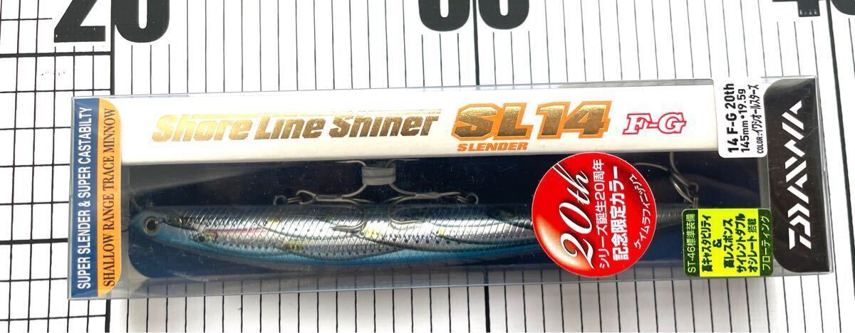 Yahoo!オークション - ダイワ ショアラインシャイナー SL14 F-G 20周年...