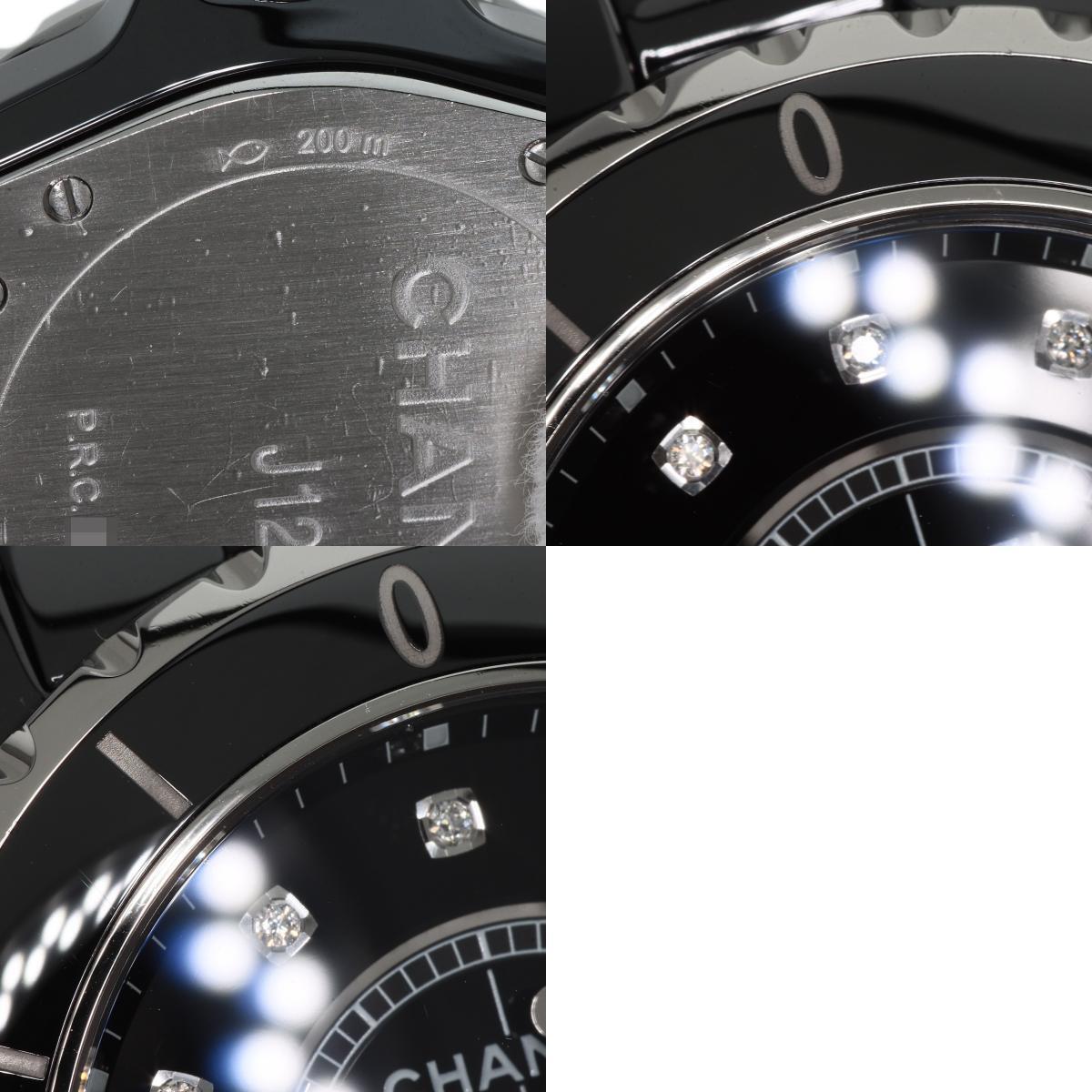 Yahoo!オークション - CHANEL シャネル H1626 J12 38mm 12P ダイヤモン...