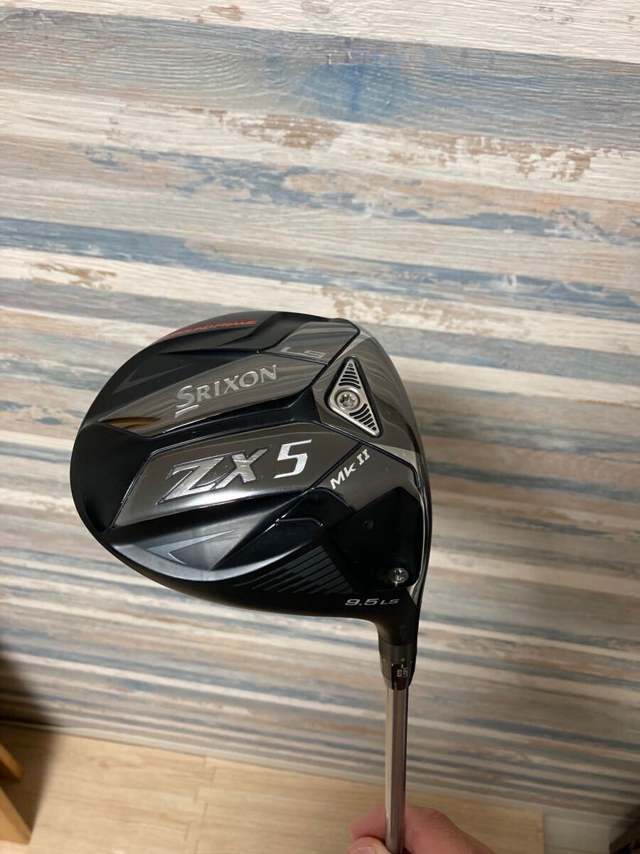 Yahoo!オークション - スリクソン zx5 mk2 LS 9.5 ドライバー 中古 美...
